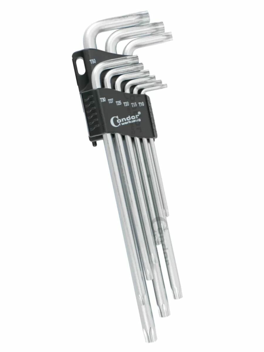 Набор ключей TORX Т10-T50 9предметов