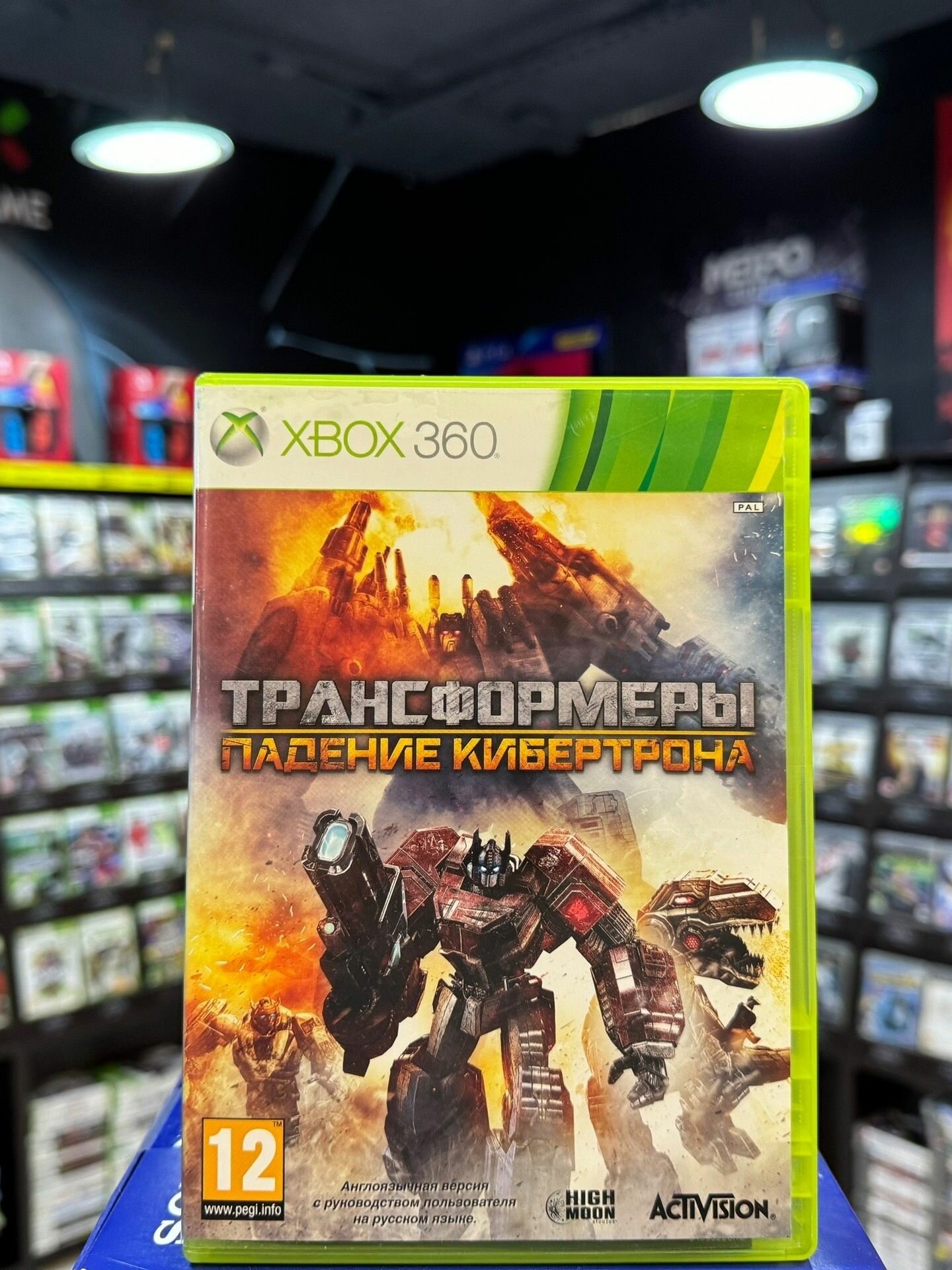 Игра Трансформеры Падение Кибертрона (Xbox 360) (Box)