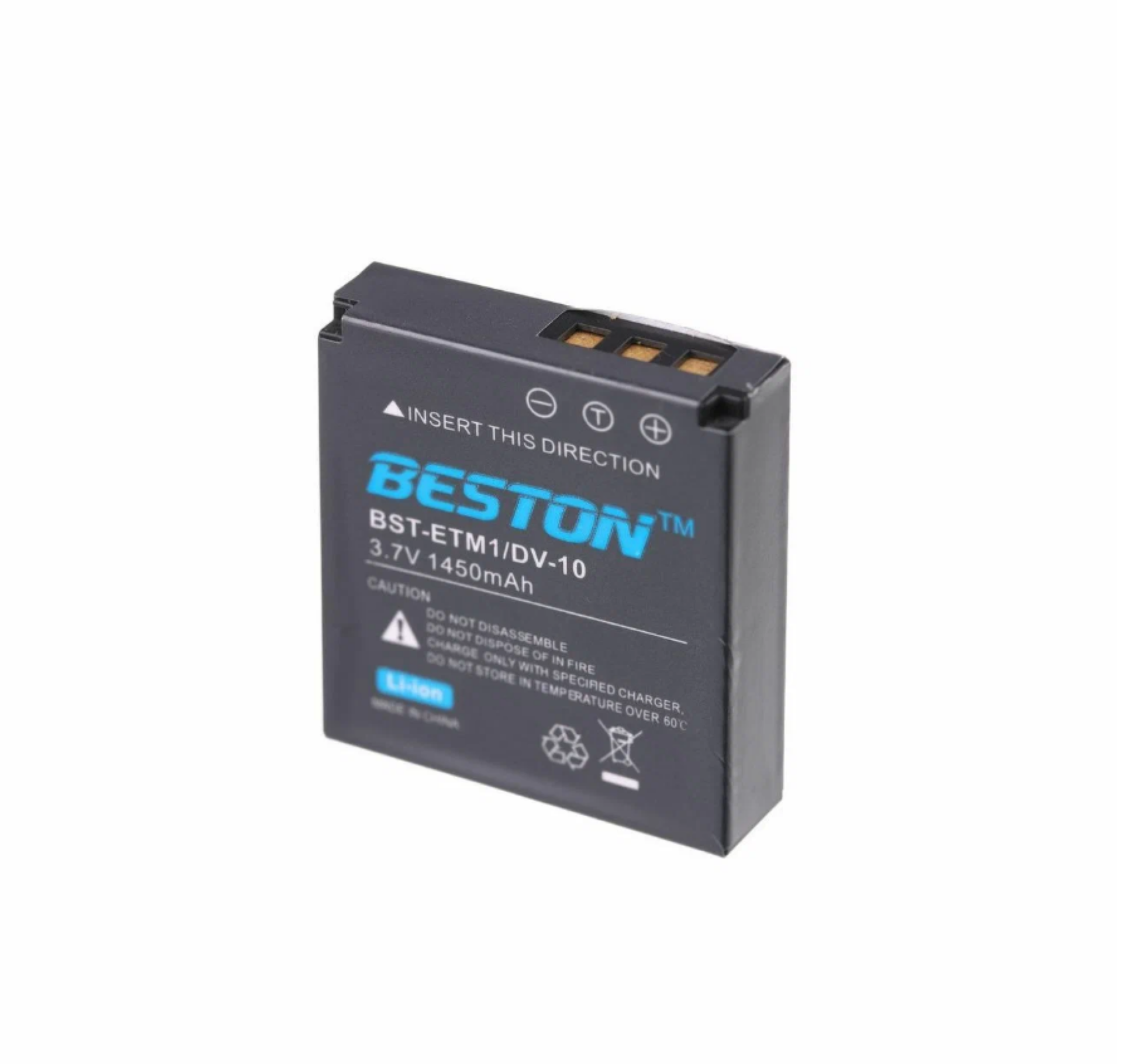 Аккумулятор для фотоаппаратов BESTON BENQ BST-ET-M1/DV-10-H, 1450 мАч