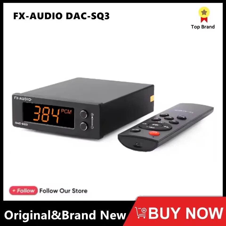 FX-AUDIO DAC-SQ3 MINI USB ЦАП Black