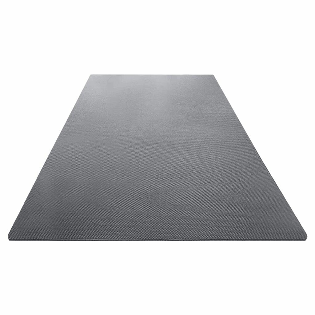 Простой нескользящий износостойкий ковер из сизаля-серый-40*60 см