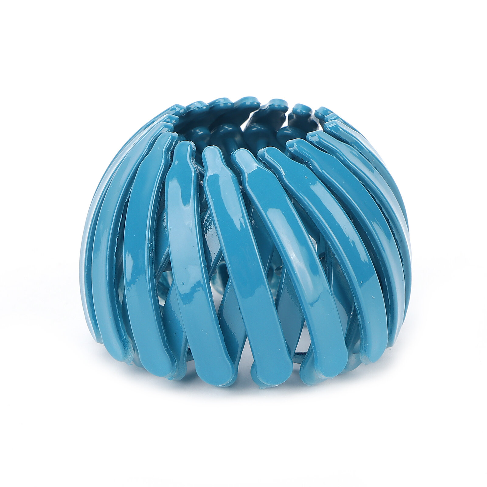 Заколки для волос в форме птичьего гнезда, расширяемые, держатели для волос, зажимы-краб, аксессуары, синие