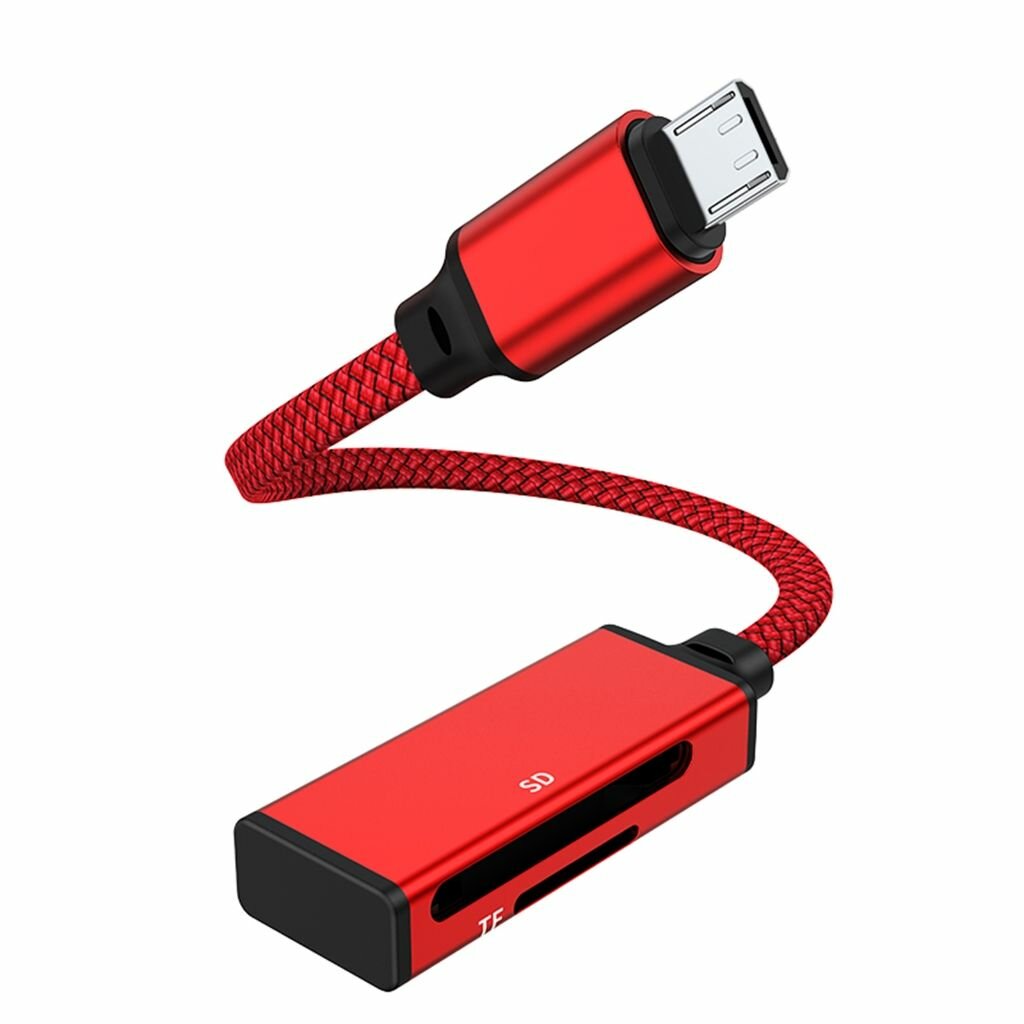 Устройство MyPads для чтения карт памяти 2 в 1 USB Type C Micro External TFSD