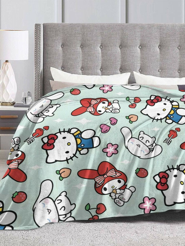 Плед Привет Китти Пледы Санрио Hello Kitty от Sanrio