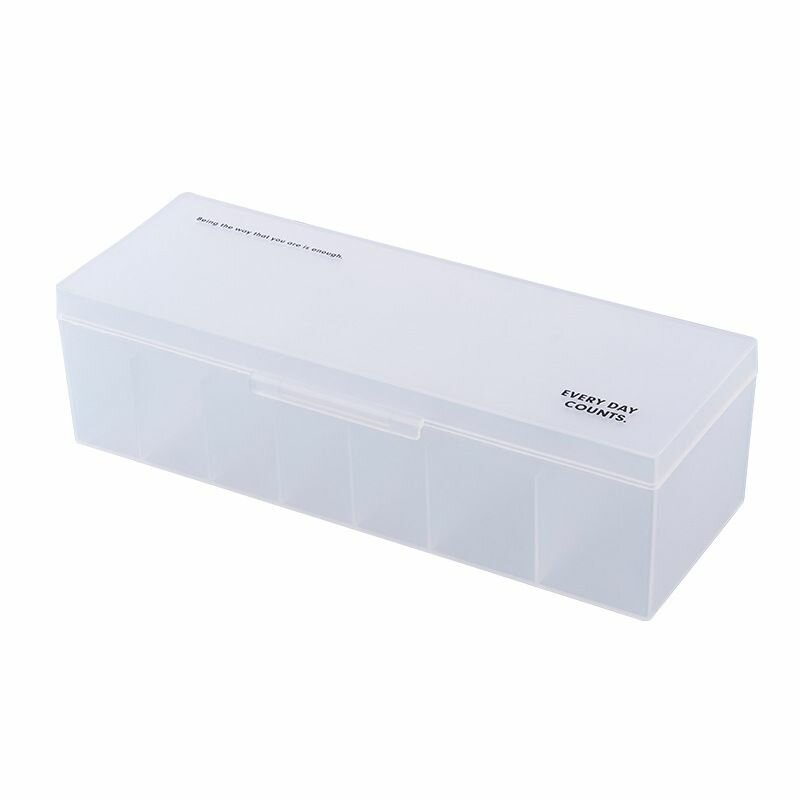 Большая емкость закрытая коробка для хранения кабелей с 7 отделениями и магической лентой, пыленепроницаемая и влагозащитная