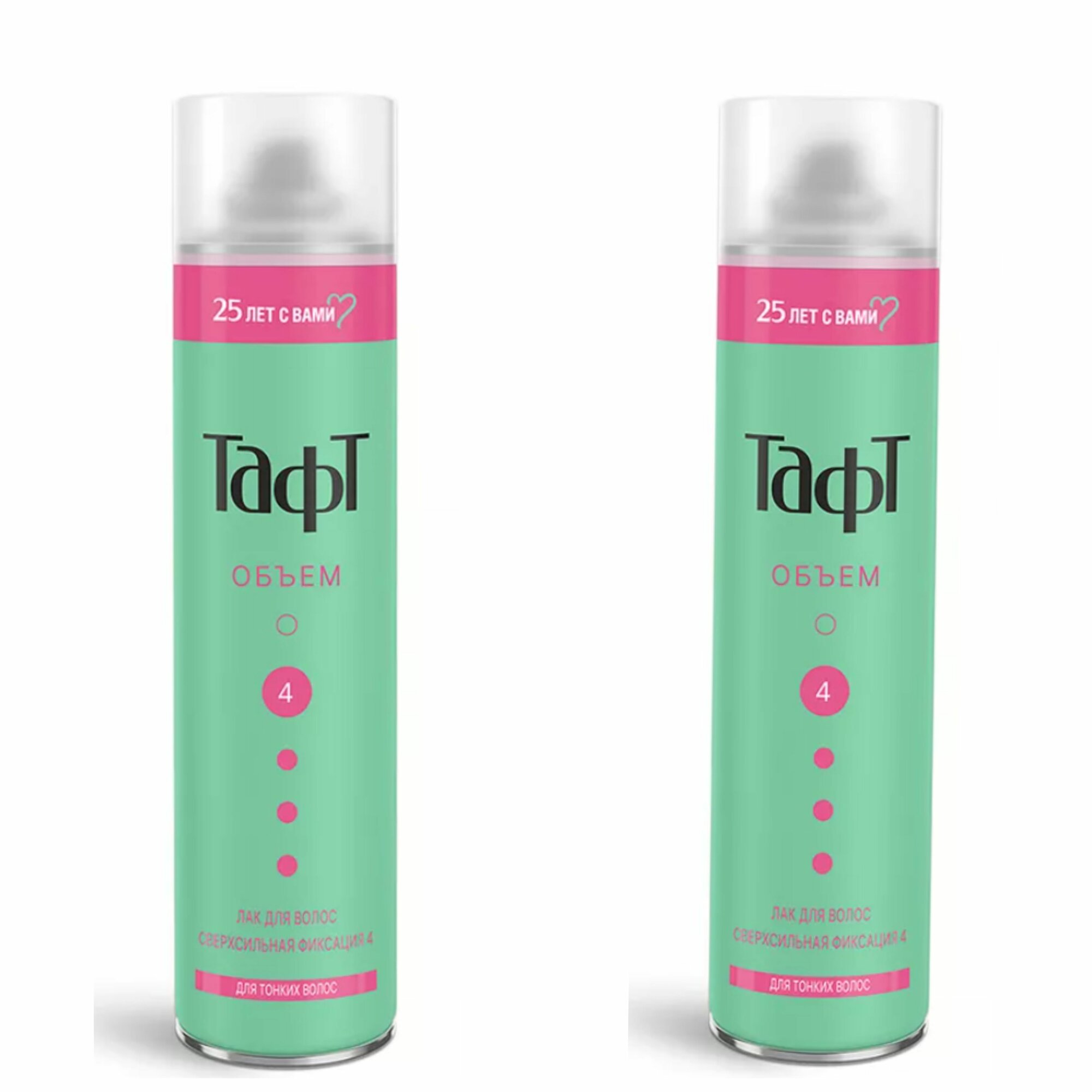 Лак Тафт Объем №4 зеленый, 350 мл х 2 шт