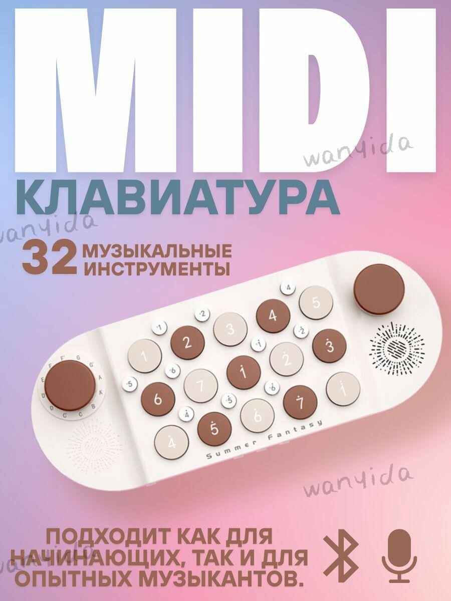 MIDI-клавиатура Summer-Fantasy-25 (25 клавиш)39