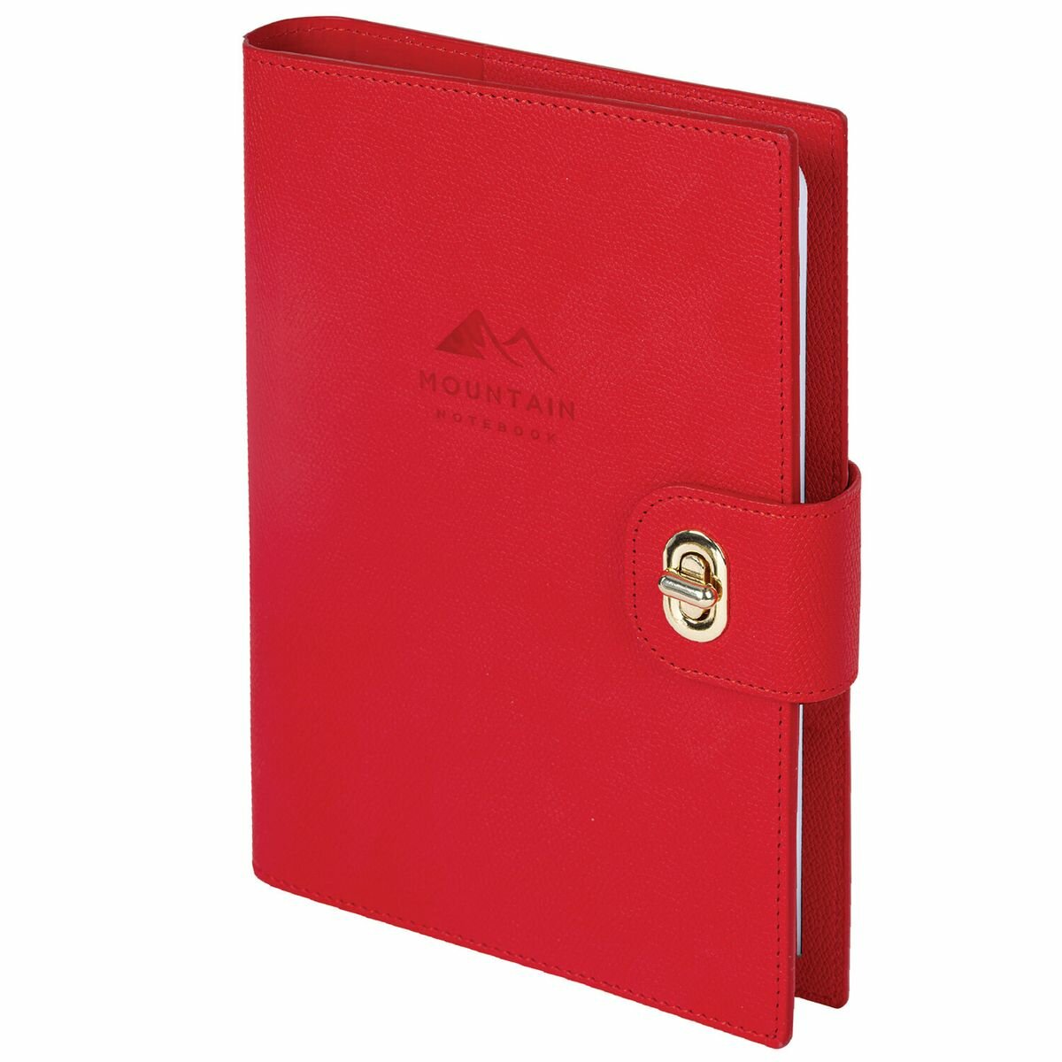 Ежедневник-органайзер недатированный B5 167х240мм Brauberg "Nova", под кожу, 160л, красный (116203)