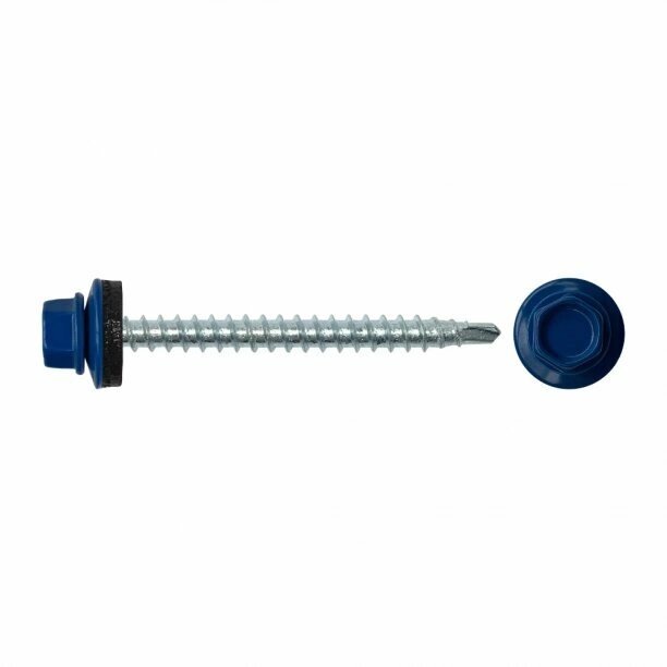 Кровельные саморезы FIXBERG 4,8х51 мм 40 шт RAL5005