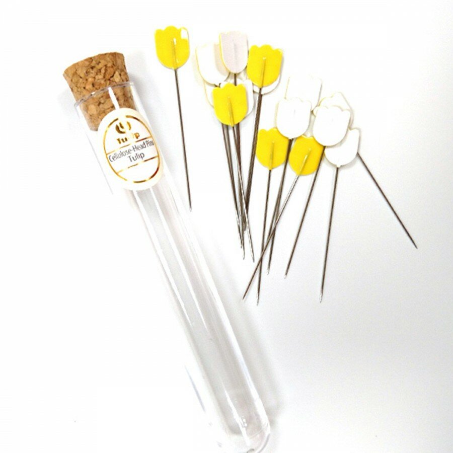 THN-074e Булавки для шитья Tulip 0,55*48мм, Tulip