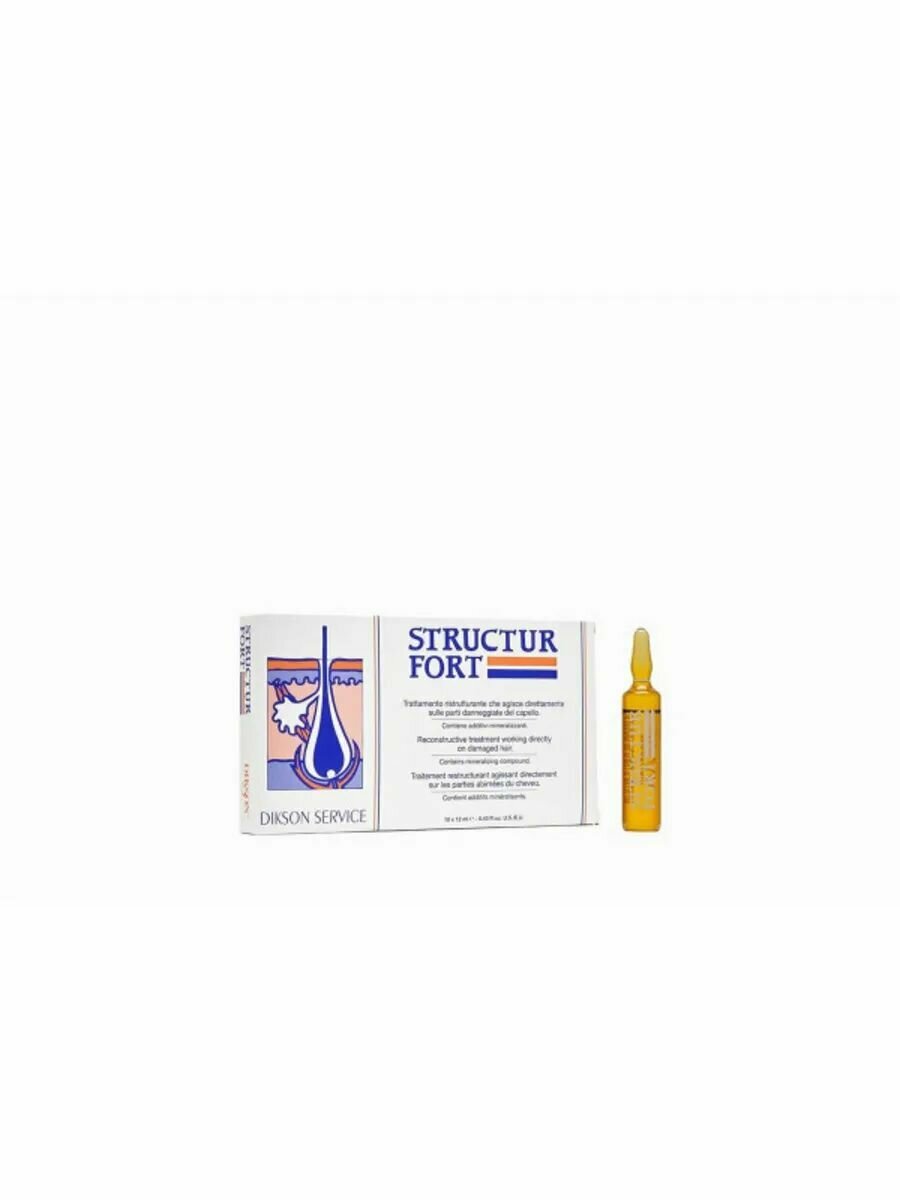 Комплекс для восстановления волос Structur Fort 10х12мл