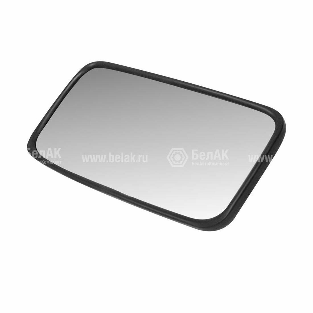 Зеркало боковое БелАК V6 БАК.00061, для грузовых автомобилей, с подогревом, крепление под дугу, чёрное
