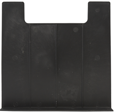 Гидролика перегородка-сифон к дождеприемнику 2,5x250x242мм цвет черный