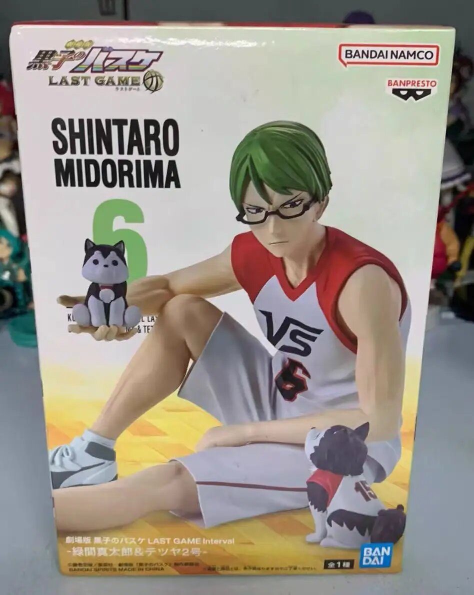 Оригинальная баскетбольная игра BANPRESTO Kuroko, интервал Midorima Shintaro, аниме-фигурка, коллекция моделей, игрушки, подарки