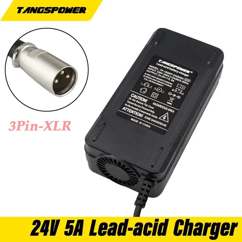TANGSPOWER Зарядное устройство для инвалидной коляски 24В 5А