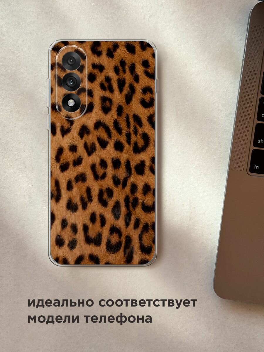 Чехол на OnePlus Nord 5 / Ван Плас Норд 5 с принтом "Мех леопарда" — фото 1