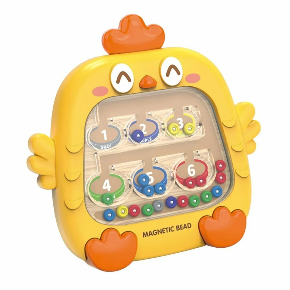 Интерактивная магнитная доска для рисования с темой курицы цифры и цвета