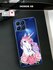 Чехол на Honor X8 / Хуавей X8 с принтом "Единорог с пионами", прозрачный