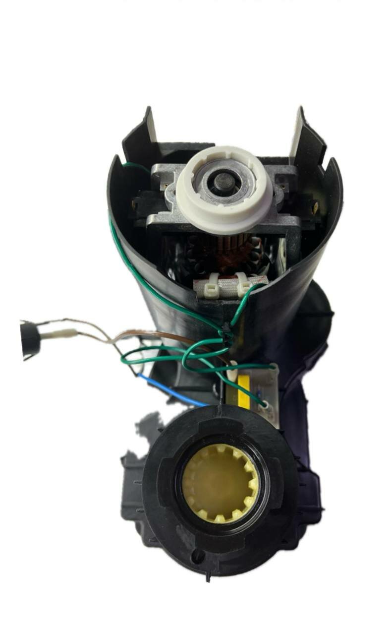 Мотор в сборе с редуктором для мясорубки Дельта