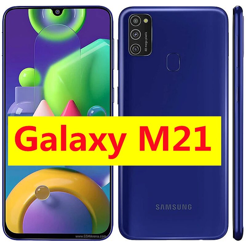 360-металлический чехол Funda Galaxy M21, магнитный адсорбционный чехол для Samsung Galaxy M21, двойной стеклянный чехол для Samsung M21, противоударный корпус