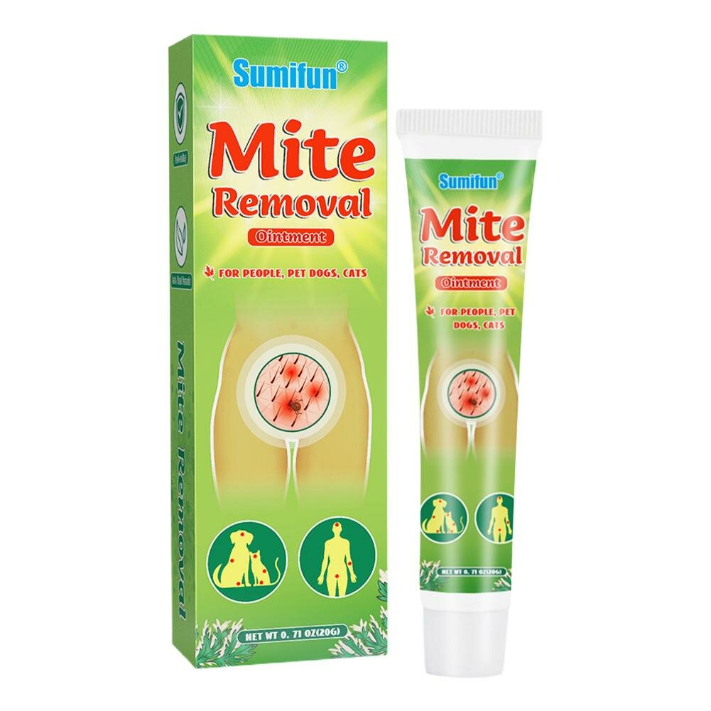 Мазь для удаления клещей, против зуда, чесотки, убийство, лечение вшей, крем для ухода