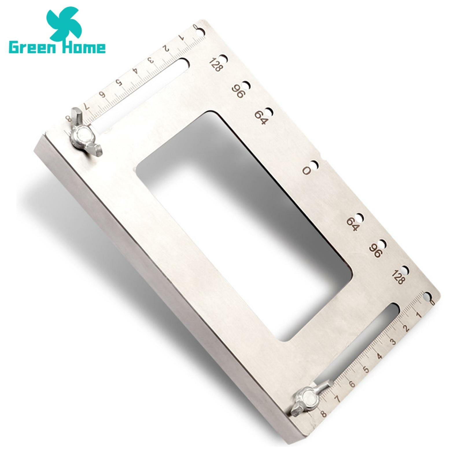 Локатор перфоратора Green Home, высокоточный инструмент для позиционирования сверления ручек шкафов