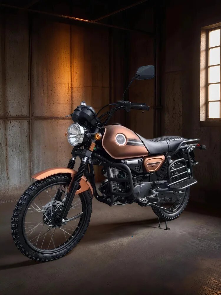 Мопед COLT INTERNATIONAL 110 см3 (49,9 см3) (TOFFEE BROWN)