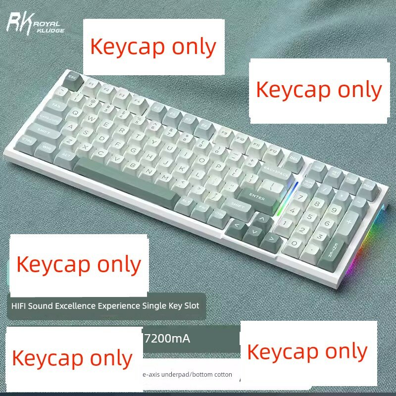 Оригинальные кейкапы PBT для механических клавиатур RKS75/R75PRO/R98/H81/H87/S98 и других, только кейкапы R98