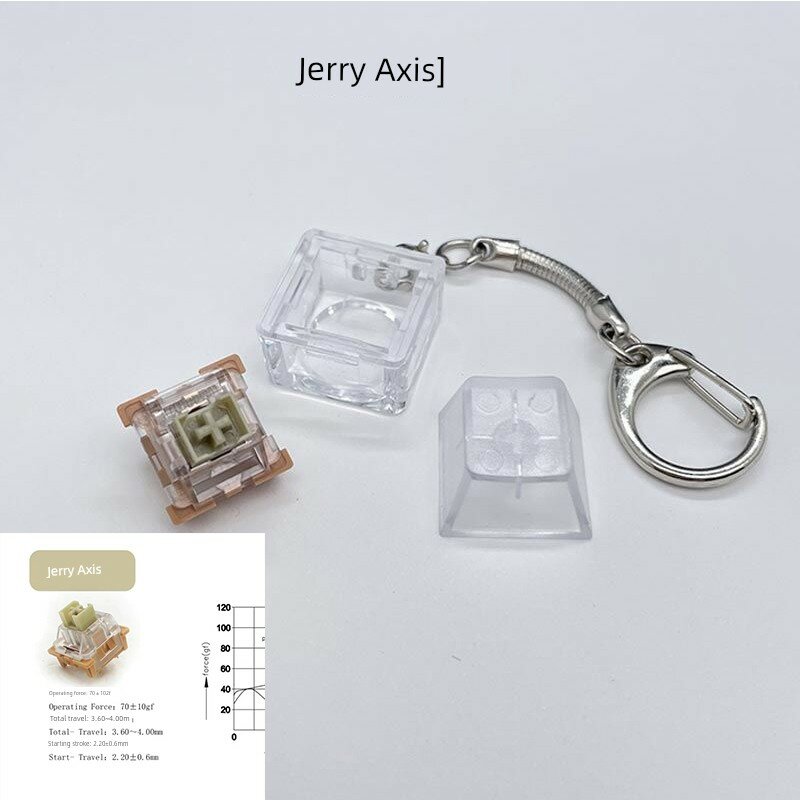 Тестер механических переключателей Gao Te Water Peach V2 Cream Yellow Pro Gold Powder Switch Tom Switch Milk Tea Switch