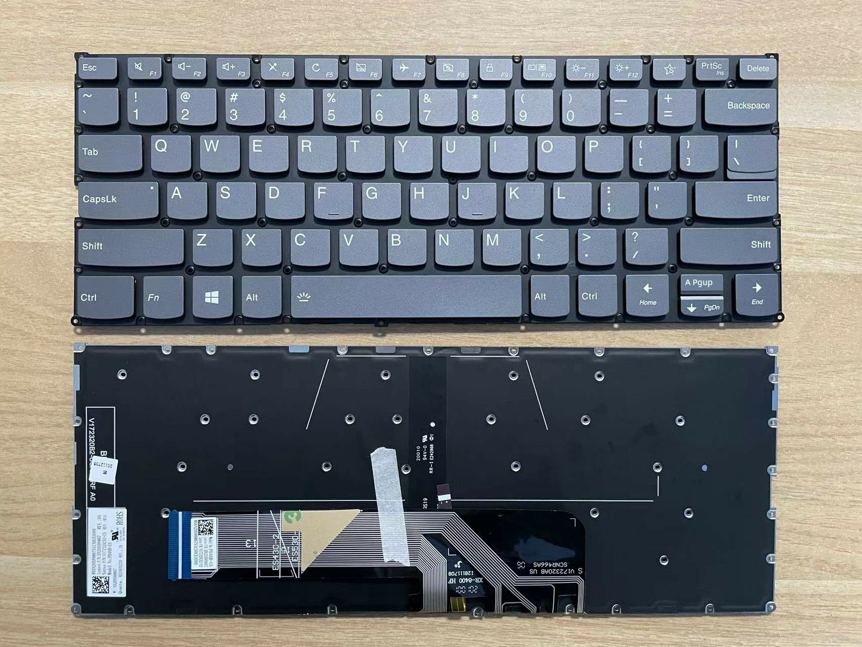 Подходит для клавиатуры Lenovo Zhaoyang K3-IWL Wei6 PRO-13IWL THINKBOOK 13S IWL, корпус C ничего_Единая подсветка