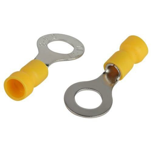 Наконечник кольцевой НКИ 6.0-8 с изолированным фланцем (уп.50шт) Эра, ЭРА Б0063341 (1 упак)