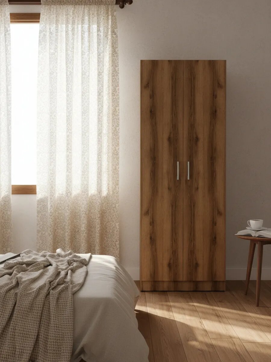 Шкаф FRESTER распашной на балкон в спальню прихожую с полками, от производителя