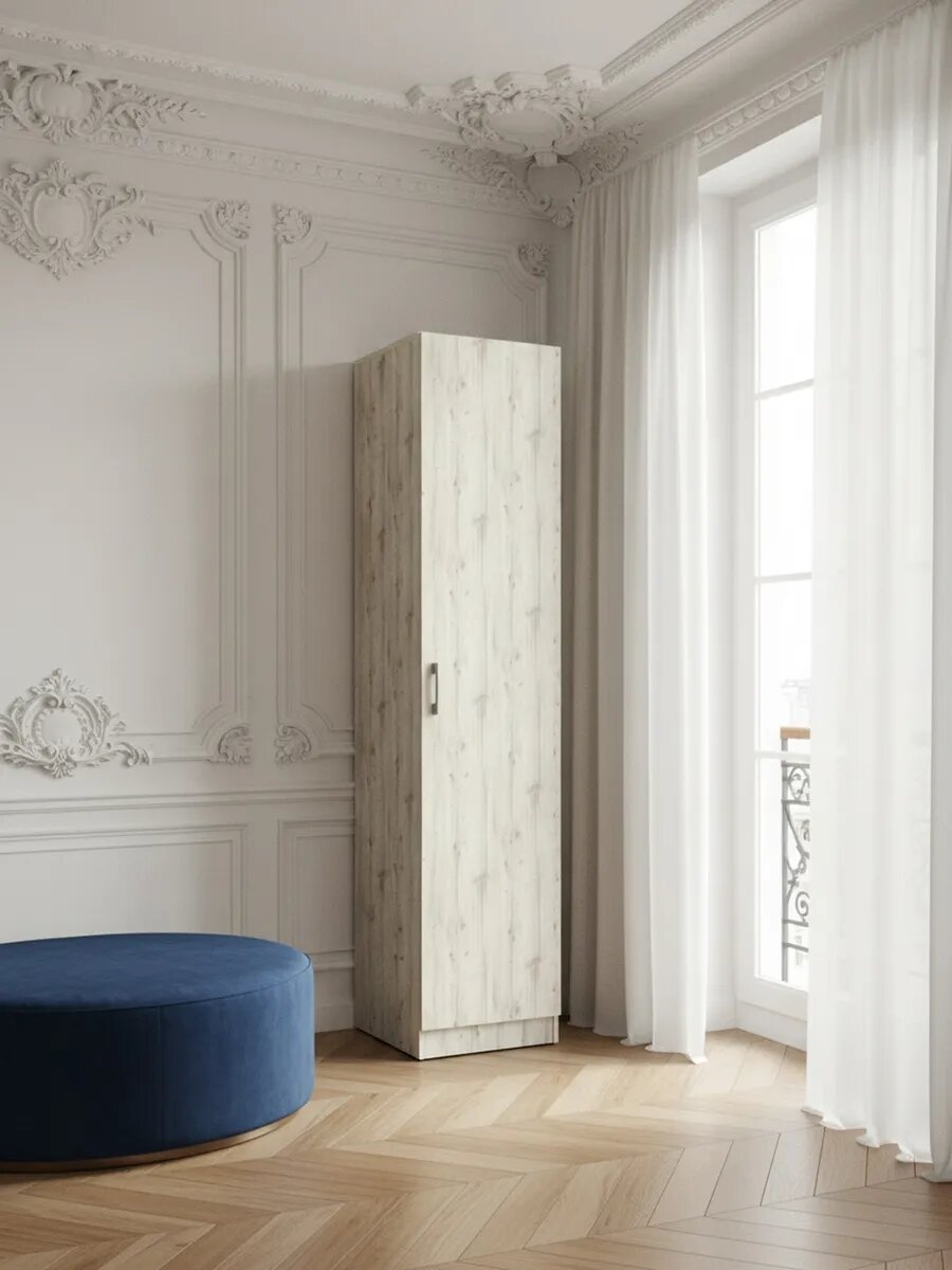 Для одежды шкаф пенал FRESTER с полками в спальню на балкон, от производителя