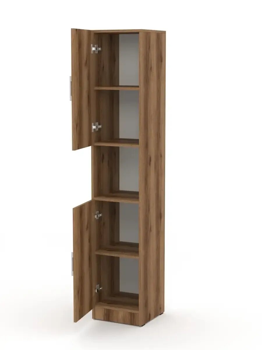 Шкаф пенал FRESTER напольный с дверками высокий для одежды ванной, от производителя