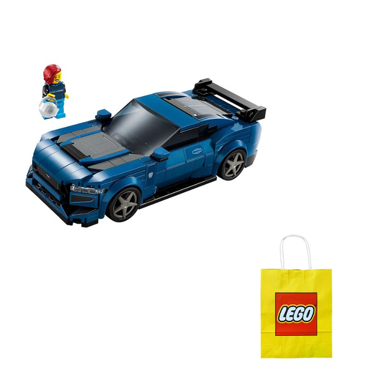 LEGO Super Racing Collection Форд Мустанг DARK HORSE Спортивный автомобиль Конструктор 344 детали 76920