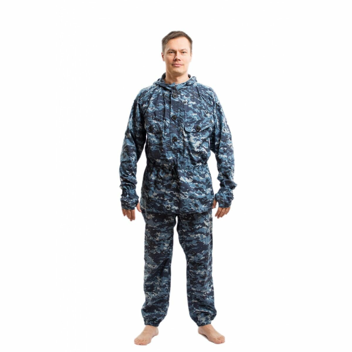 Костюм кмф серо-голубой Сумрак-2, Размер 48, Ростовка 170