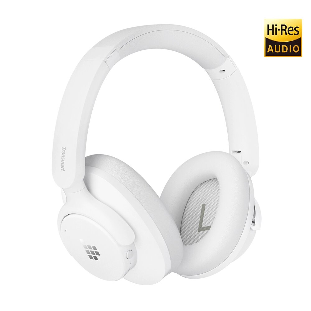 Tronsmart Sounfii Q20S беспроводные наушники с активным шумоподавлением Bluetooth и Hi-Res аудио в белом цвете