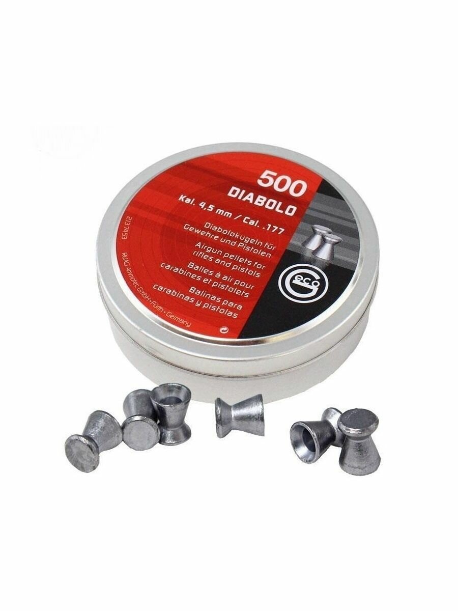 Пули для пневматики Geco Diabolo 500 шт 0.45 гр