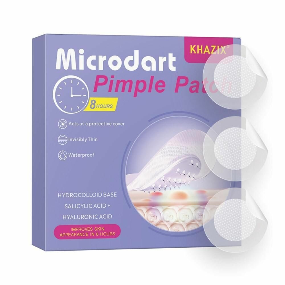 Точечные патчи от прыщей с микроиглами 24 шт