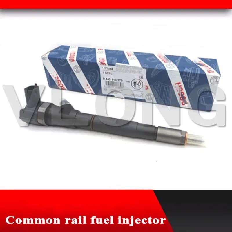 Высококачественный Подлинный Новый Дизельный Двигатель Common Rail Kia Hyundai Топливная Форсунка В сборе 0445110186 0445110279 0445110730 0445110763