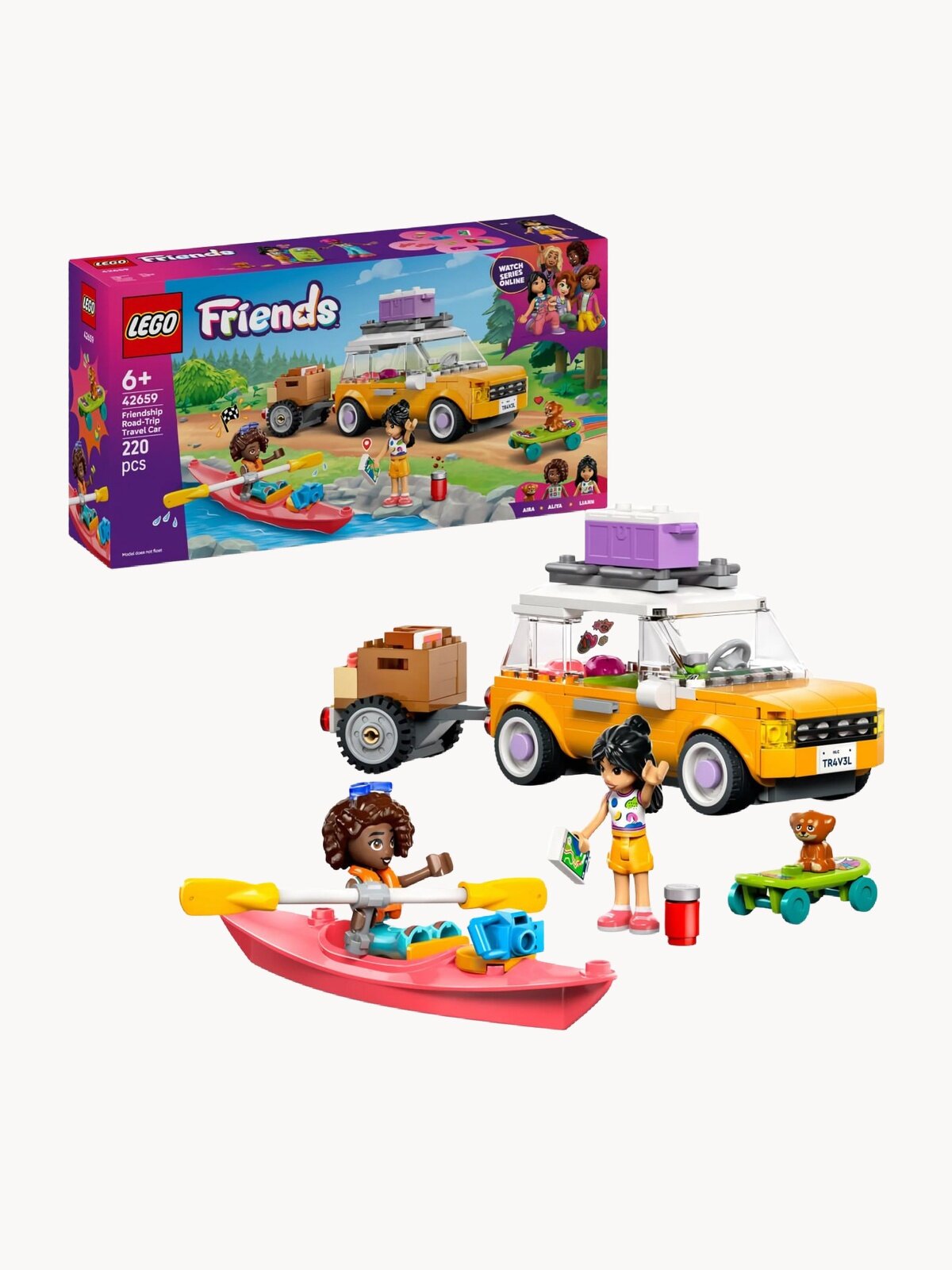 Конструктор LEGO Friends 42659 Машина для автопутешествий, 220 дет.