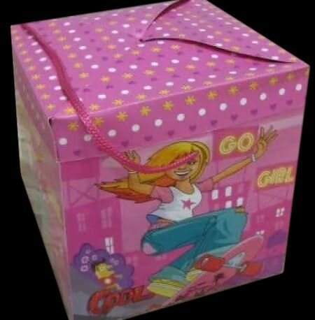 Пакет-трансформер Beifa Мальчишки и девчонки, 16х16х16 см (712В)