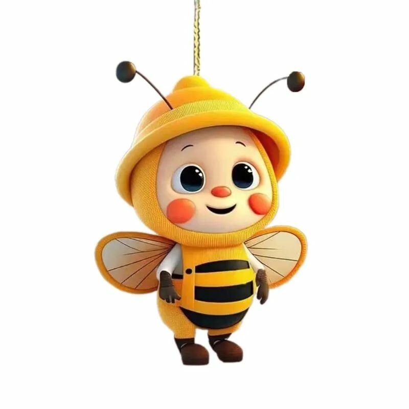 (1шт) Милая маленькая подвеска-украшение в виде пчелки-Стиль 1