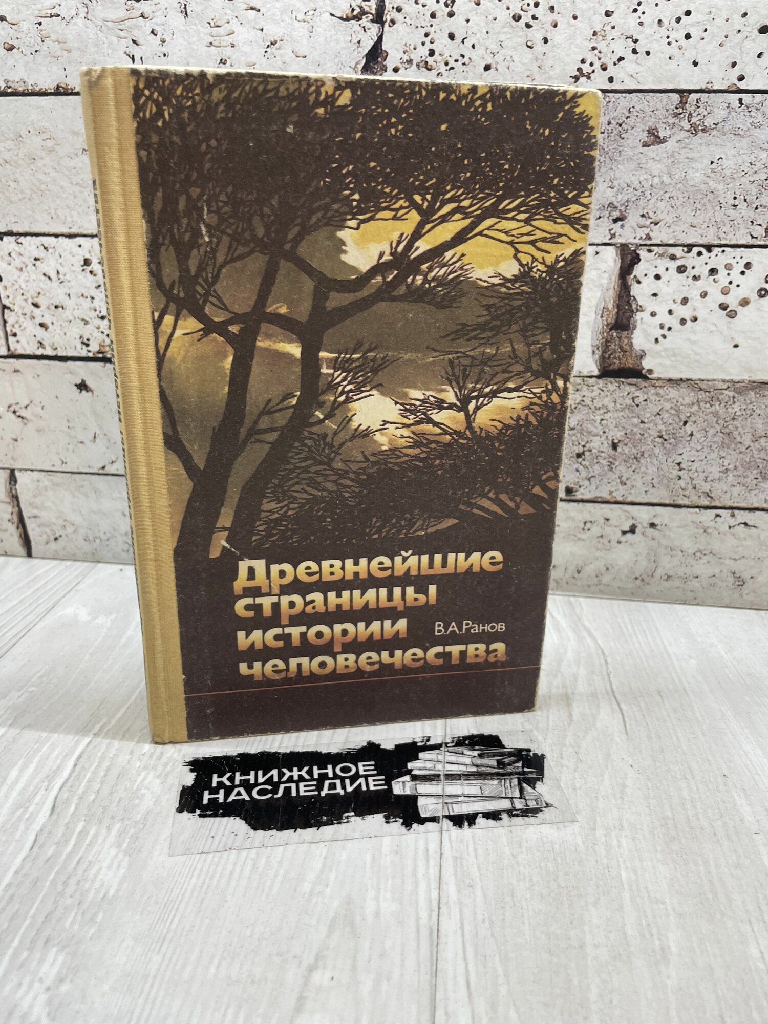 В. А. Ранов. Древнейшие страницы истории человечества. Просвещение 1988 г
