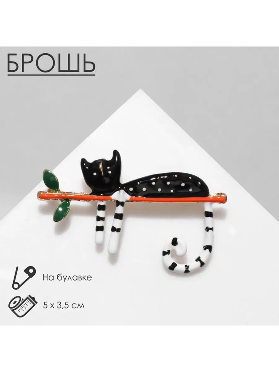 Брошь, эмаль