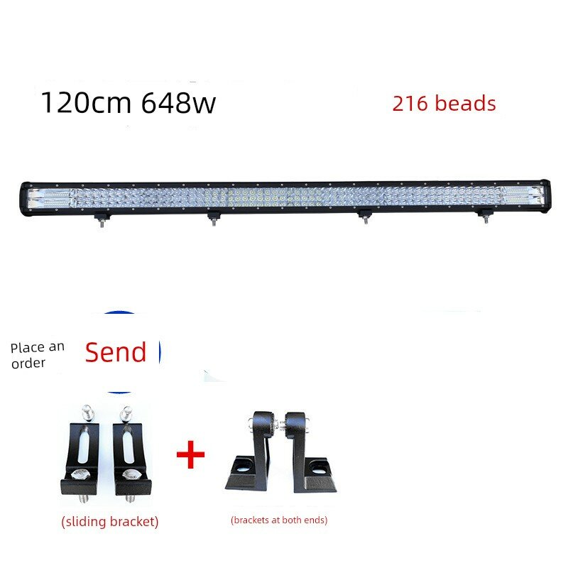 Светодиодные прожекторы для автомобиля 12В 24В, универсальные, для модификации решетки радиатора грузовика,