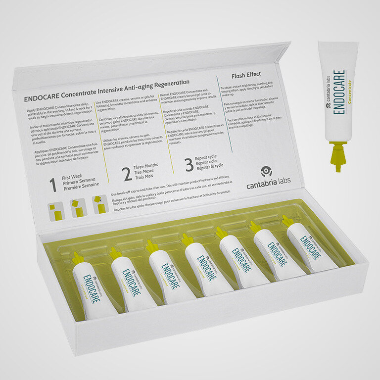 Регенерирующий омолаживающий концентрат 7*1 мл ENDOCARE Antiaging Dermal Regeneration Концентрат 7*1 мл