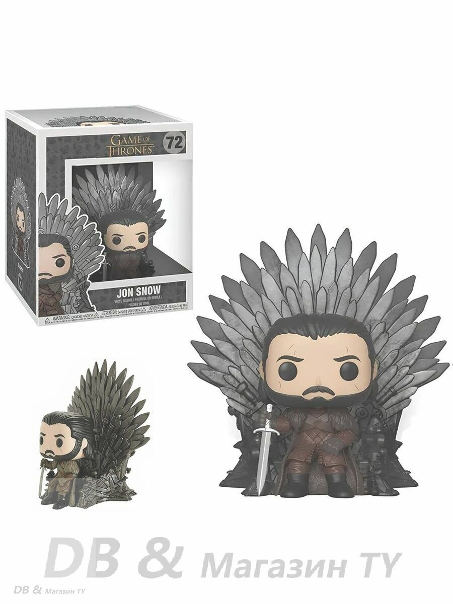 Фигурка Игра Престолов Джон Сноу Железный трон Game of Thrones Jon Snow with Iron Throne