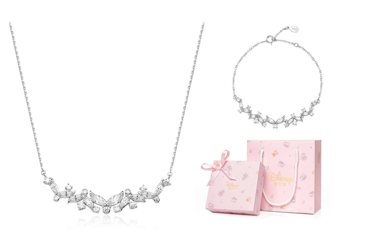 Колье, Swarovski Zirconia