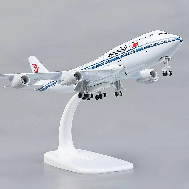 1:350 модель самолета Air China с шасси Boeing 747 модели пассажирского самолета коллекции подарков